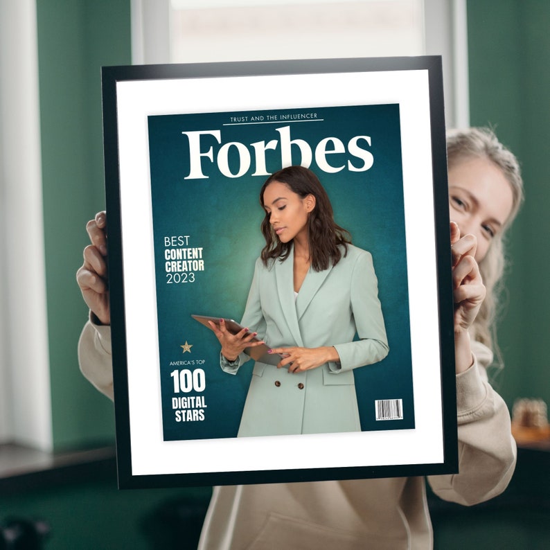 Custom Forbes Magazine Cover: Unique Birthday Gift (digital File) - Etsy