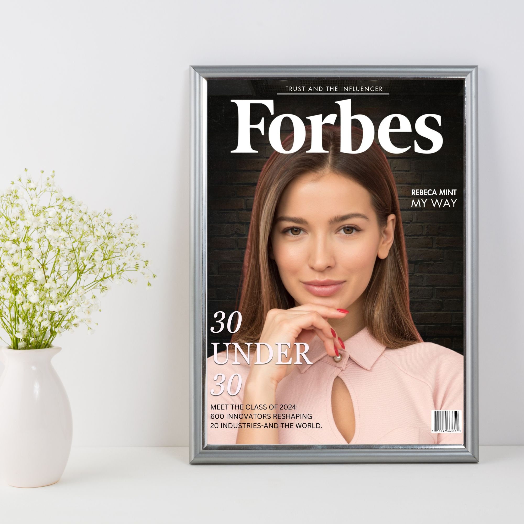 Custom Forbes Magazine Cover, Person of the Year Custom Design, Unique ...