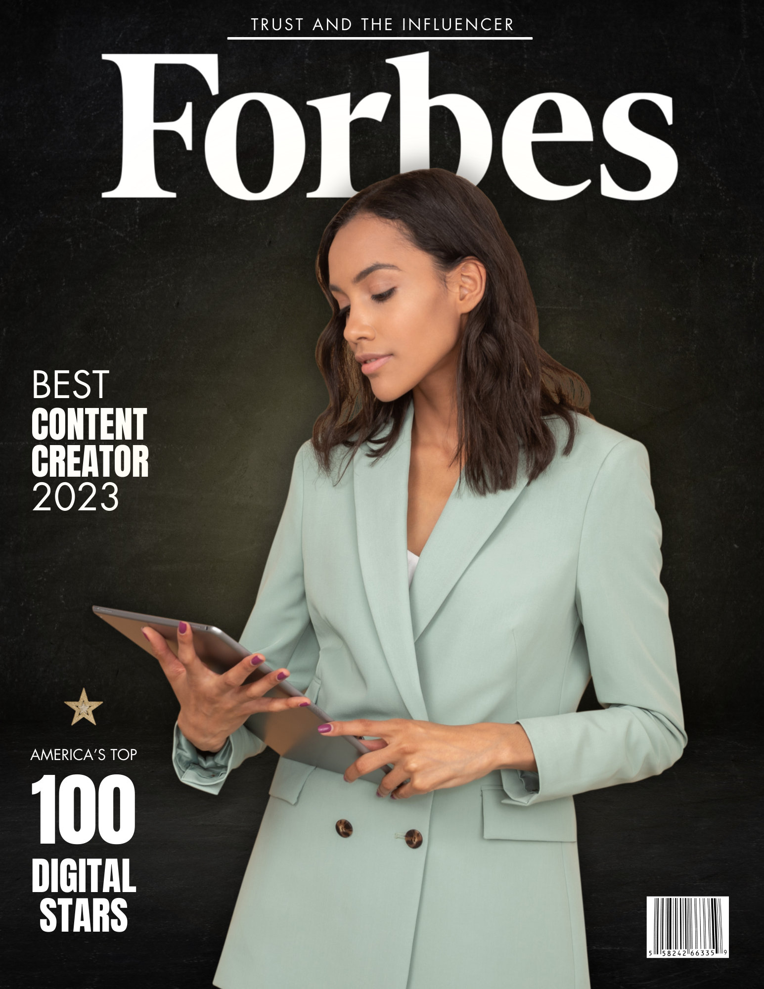 Custom Forbes Magazine Cover, Person of the Year Custom Design, Unique ...