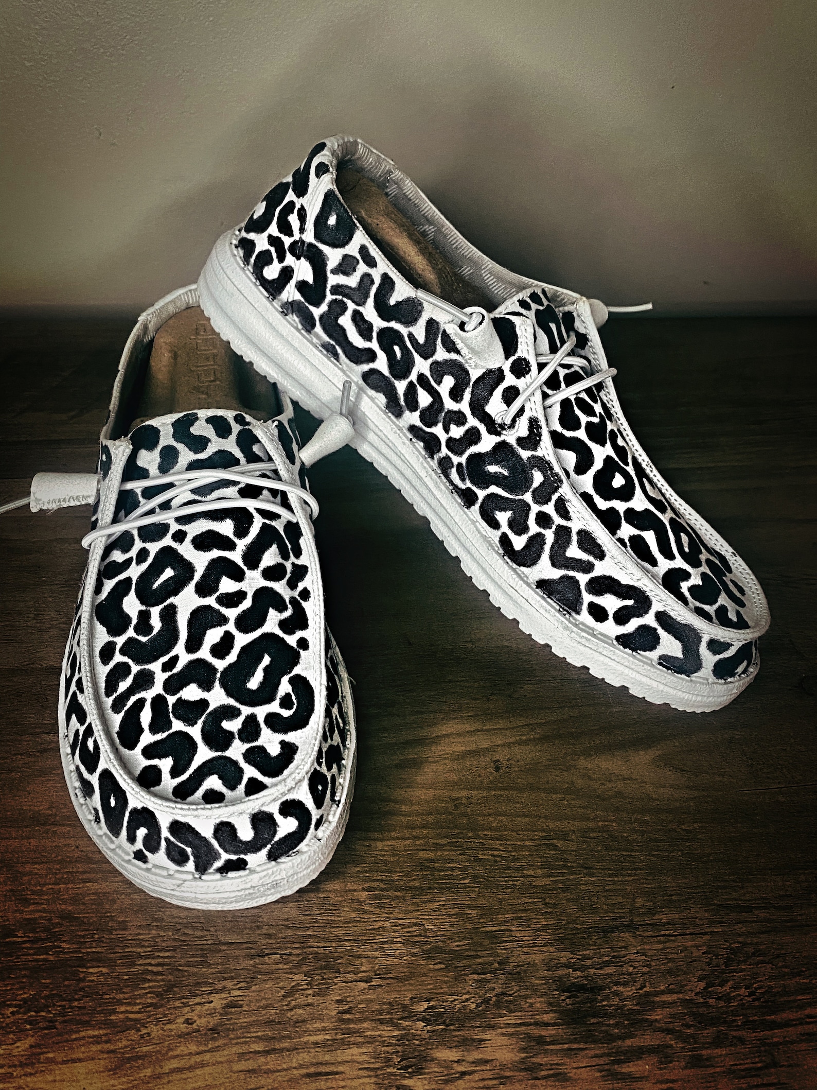 Leopard Print Hey Dude Shoes - Etsy