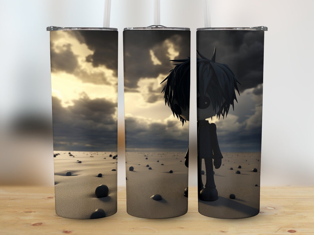 Dark Clouds Emo Tumbler Wrap Sublimation Straight Skinny 20oz - Etsy