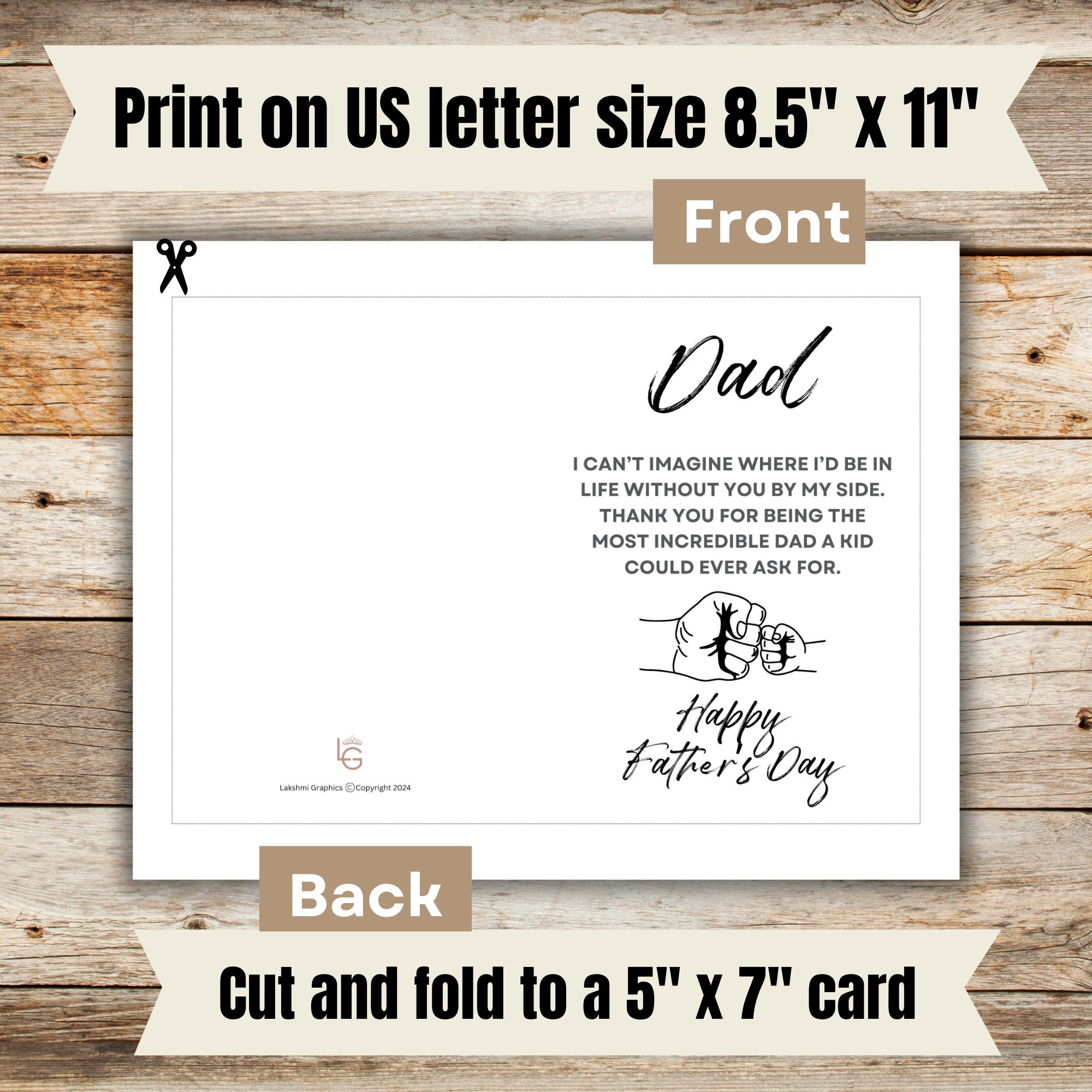 Printable Fathers Day Card Dad I Cant Imagine Where Id Be Fathers Day ...