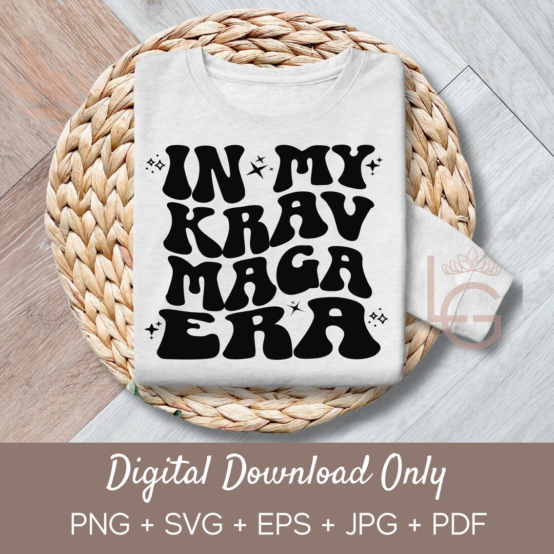 In My Krav Maga Era | Svg, Png, Jpeg, Eps | Commercial Use Clipart ...