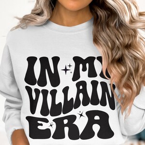 In My Villain Era | Svg, Png, Jpeg, Ep | Commercial Use Clipart | Wall Art | T-shirts | Mugs ...