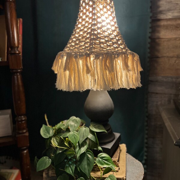 Macrame Lamp Shade - Etsy