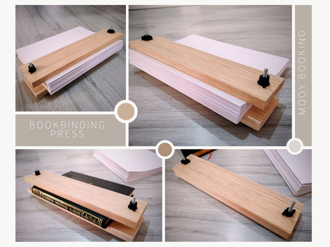 Bookbinding Finishing Press, Book Binding Kit - Etsy