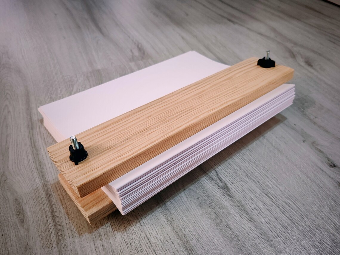 Bookbinding Finishing Press, Book Binding Kit - Etsy