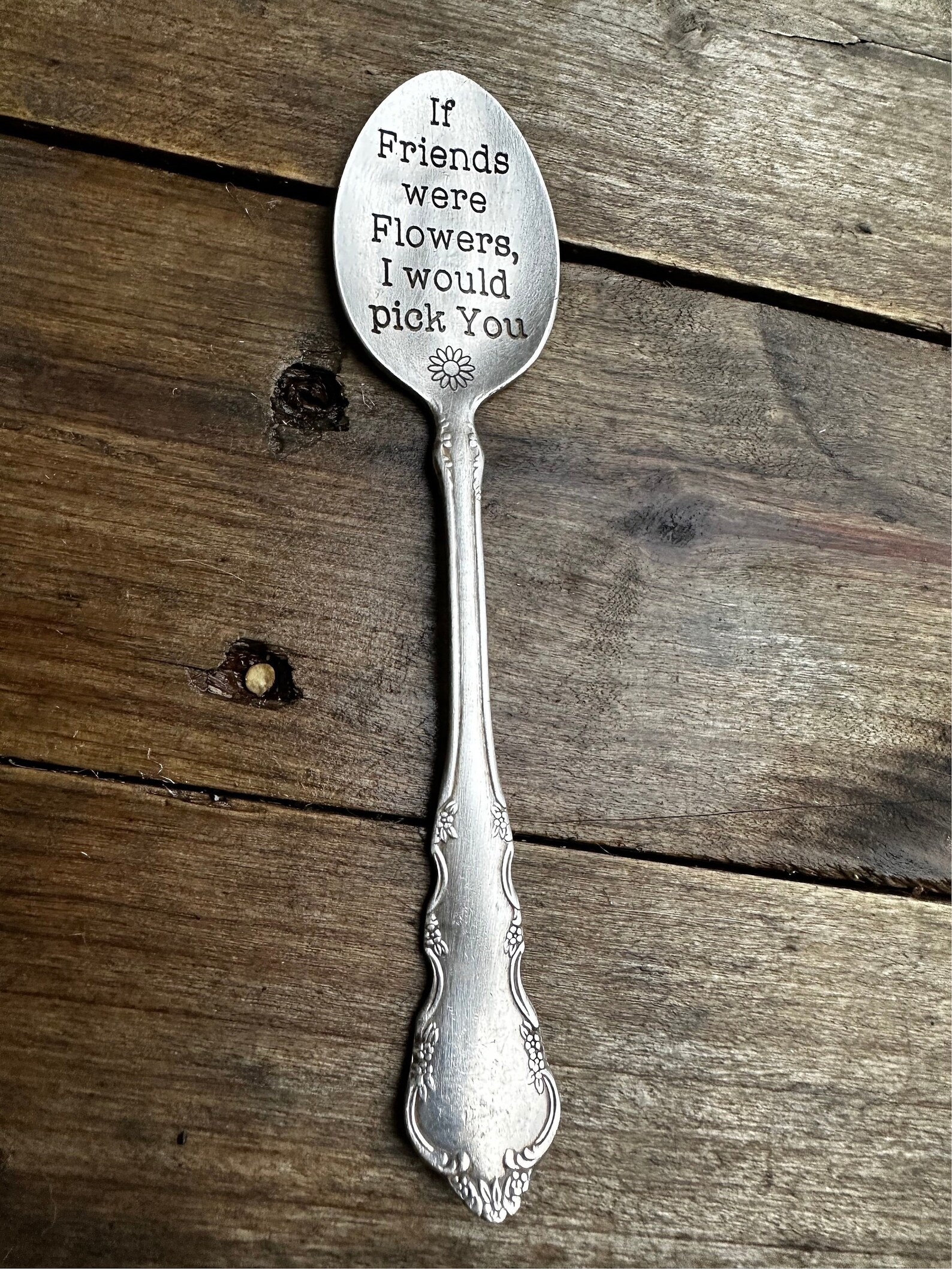 Custom Spoon,personalized Spoon,encouragement Best Friend Gift, Plant ...