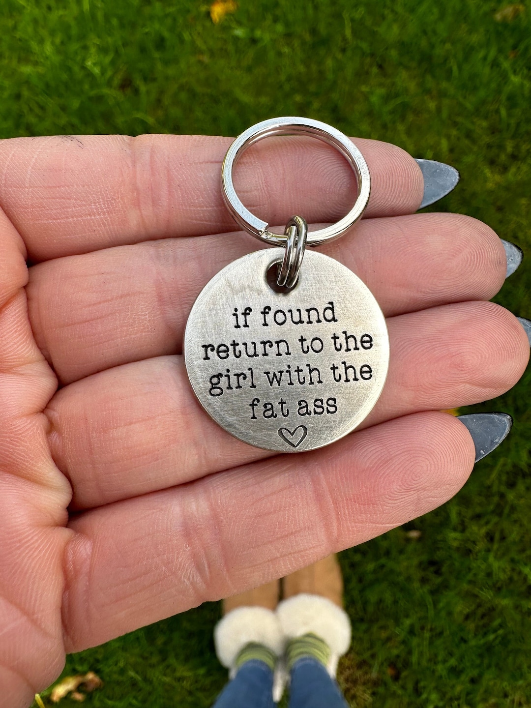 Fat Ass Keychain, Funny Keychain Wife, Fat Ass Keychain, Funny Gift ...
