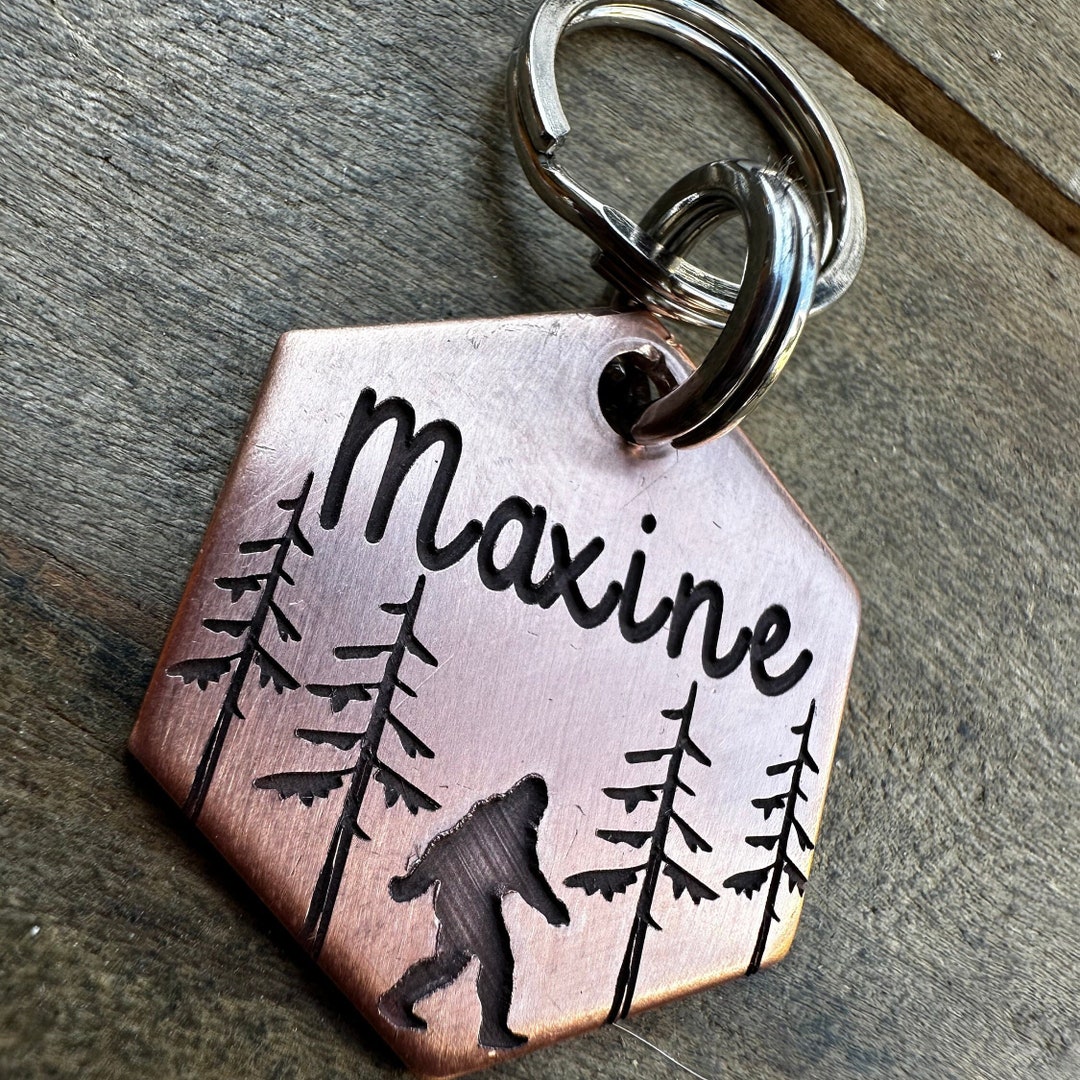 Big Foot Pet Id Tag, Dog ID Tag, Dog Tag,dog, Cat, Cat ID Tag, Cat Tag ...