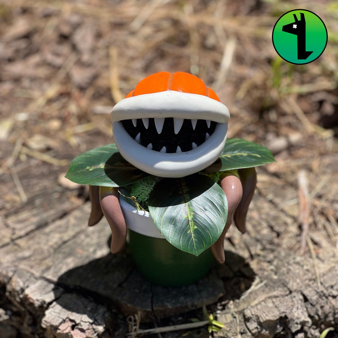 Pumpkin Horror Gourd | Man-eating Plant, Spooky Halloween Gift, Desk ...