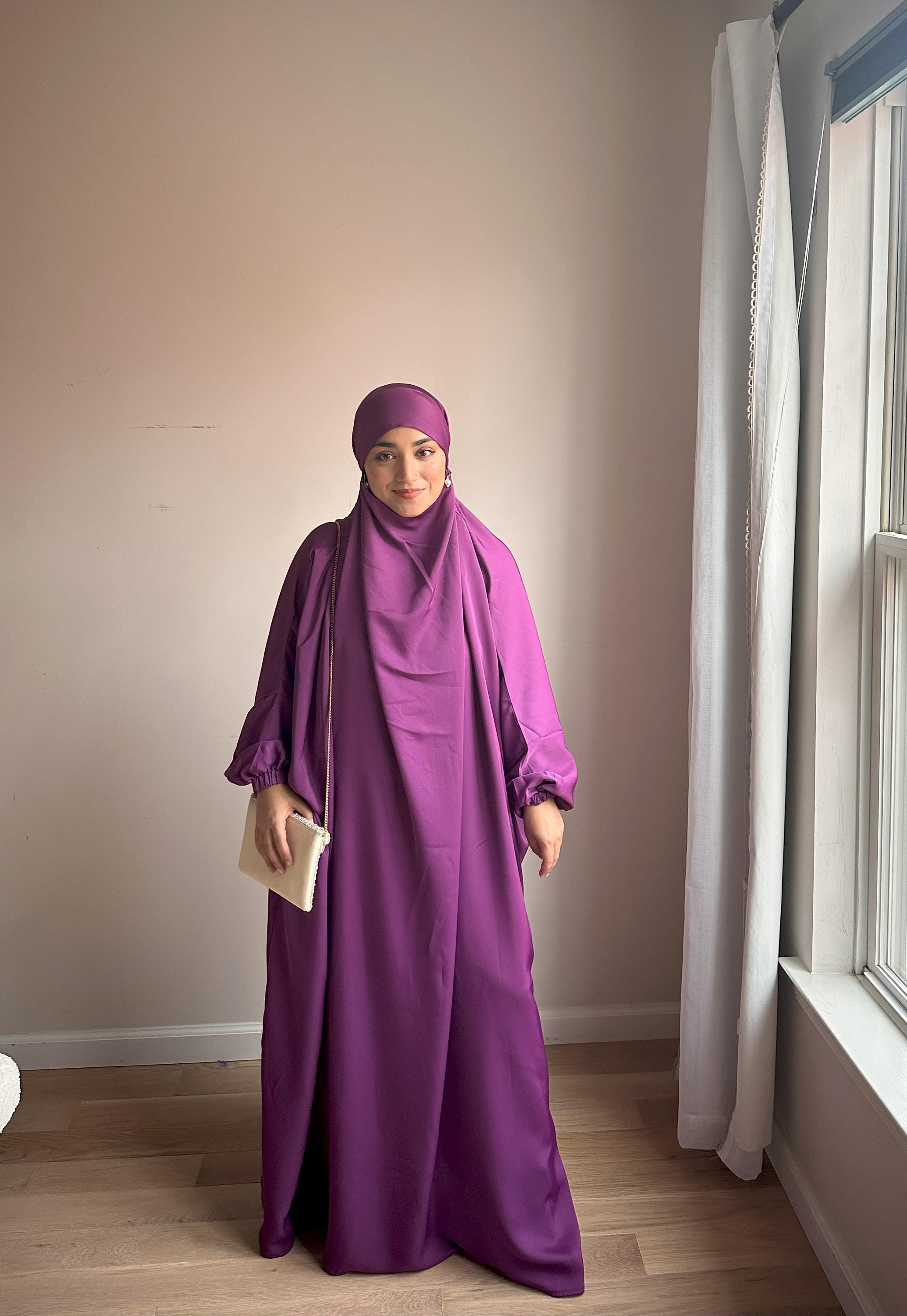 Modest Dress for Muslim Women Prayer Dress Abaya Jilbab Ihram Ehram ...