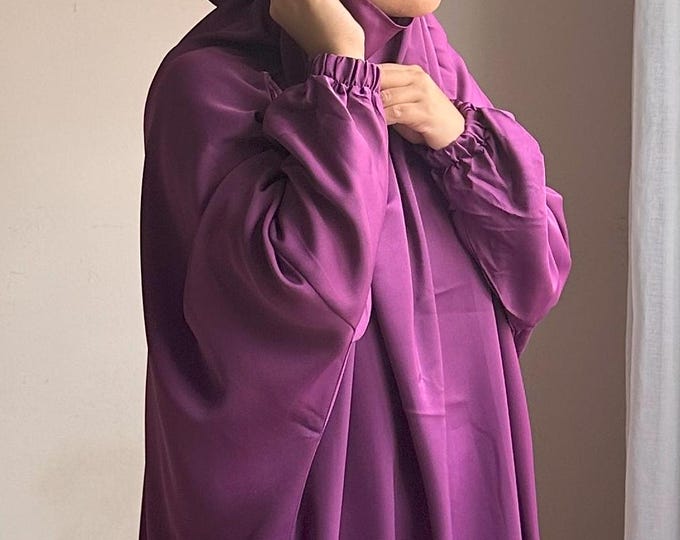 Modest Dress for Muslim Women Prayer Dress Abaya Jilbab Ihram Ehram ...