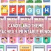 Sweets Candyland Classroom Decor Bundle, Pastel Classroom Decor, Canva ...