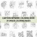 Cartoon Network Ultimate Coloring Book | Printable Coloring Book | Busy ...