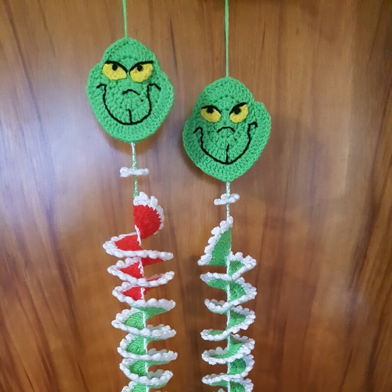 Crocheted Christmas Spinner - Etsy