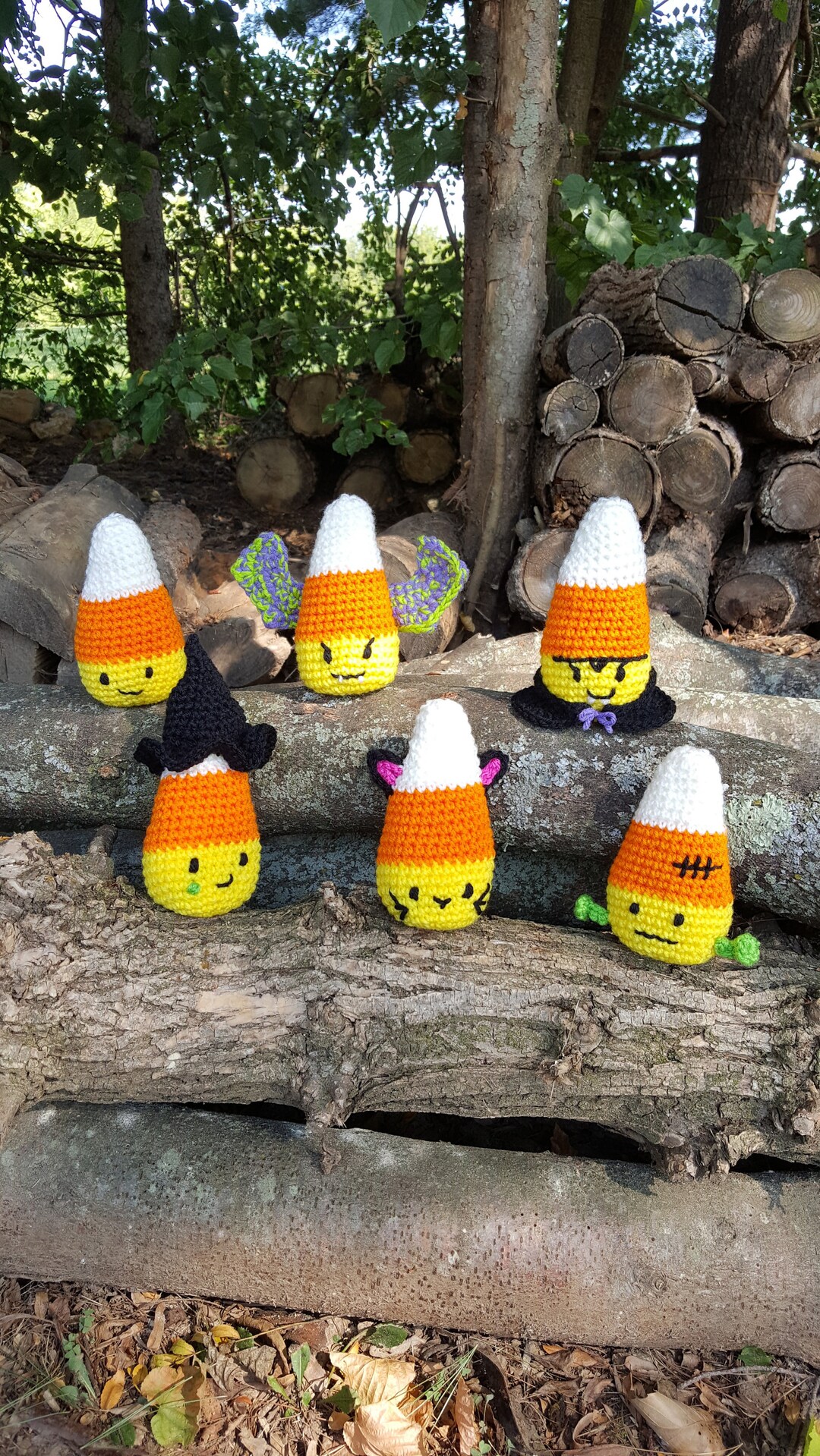 Crochet Halloween Candy Corn Buddies: Digital Pattern, Pdf Download ...