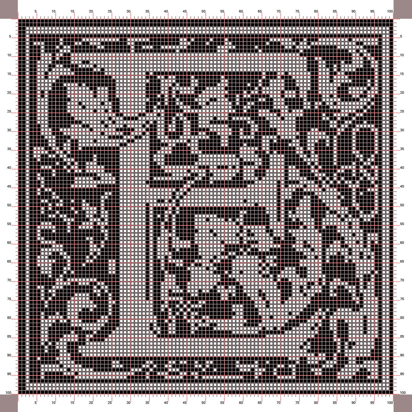 Alphabet - Letter E, Goudy Classic Style: Crochet/knit Graphgan Blanket ...