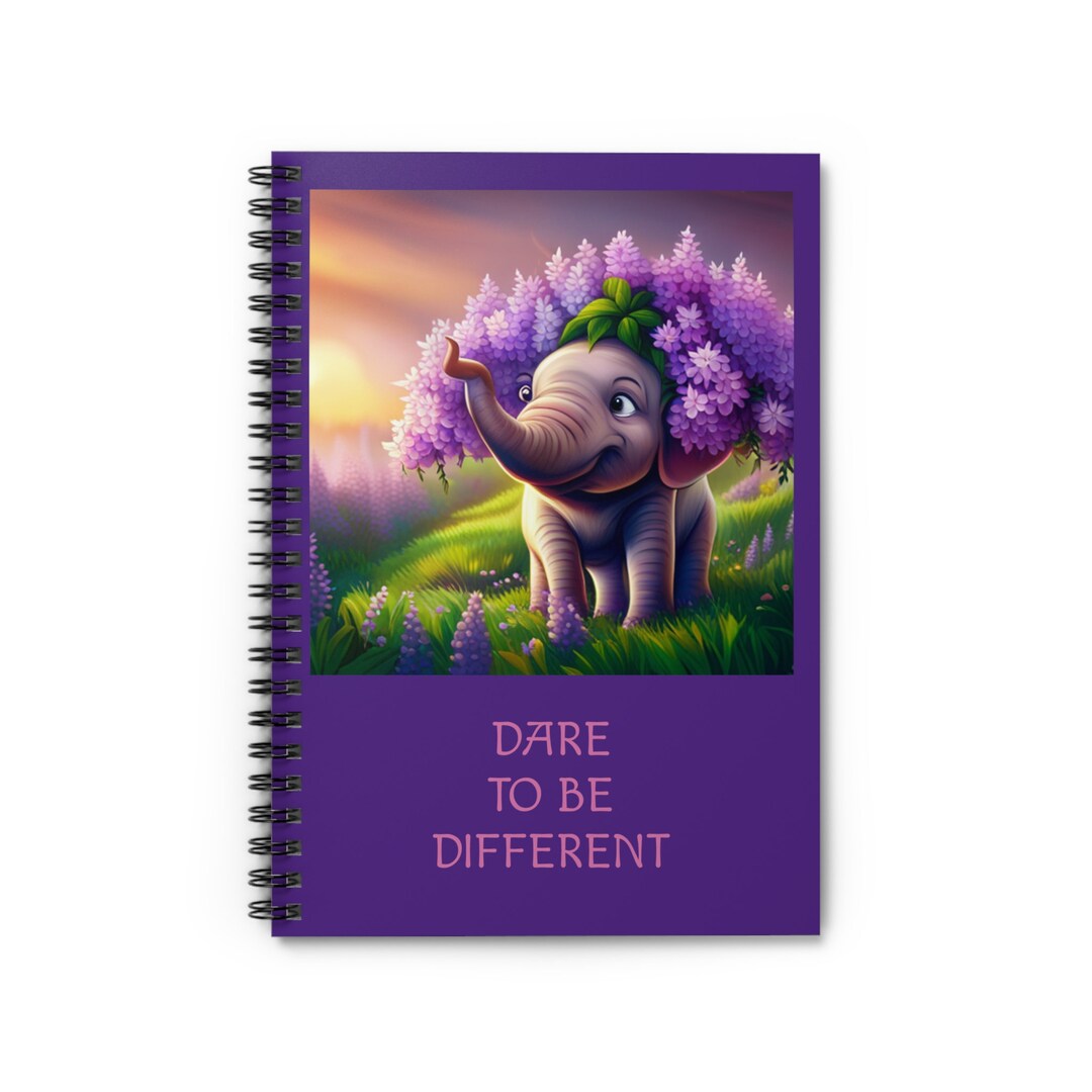 Spiral Notebook Dare to Be Different - Etsy
