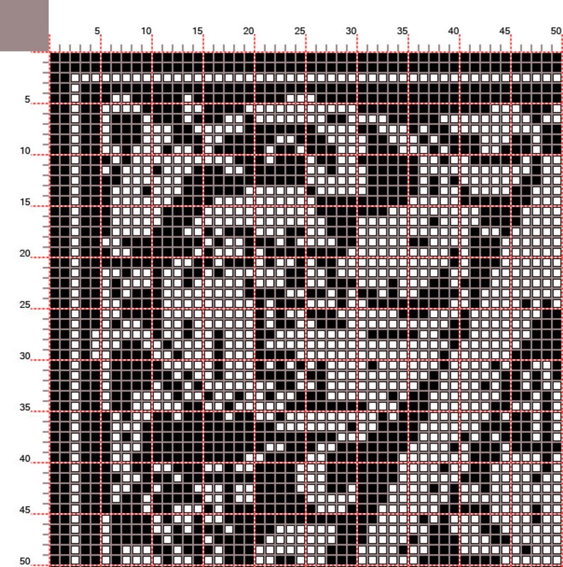 Alphabet - Letter A, Goudy Classic Style: Crochet/knit Graphgan Blanket ...