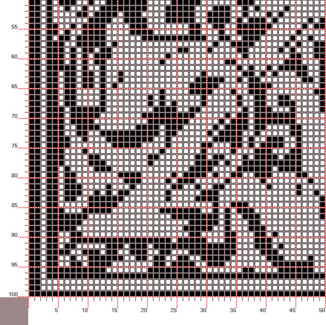 Alphabet - Letter X, Goudy Classic Style: Crochet/knit Graphgan Blanket ...