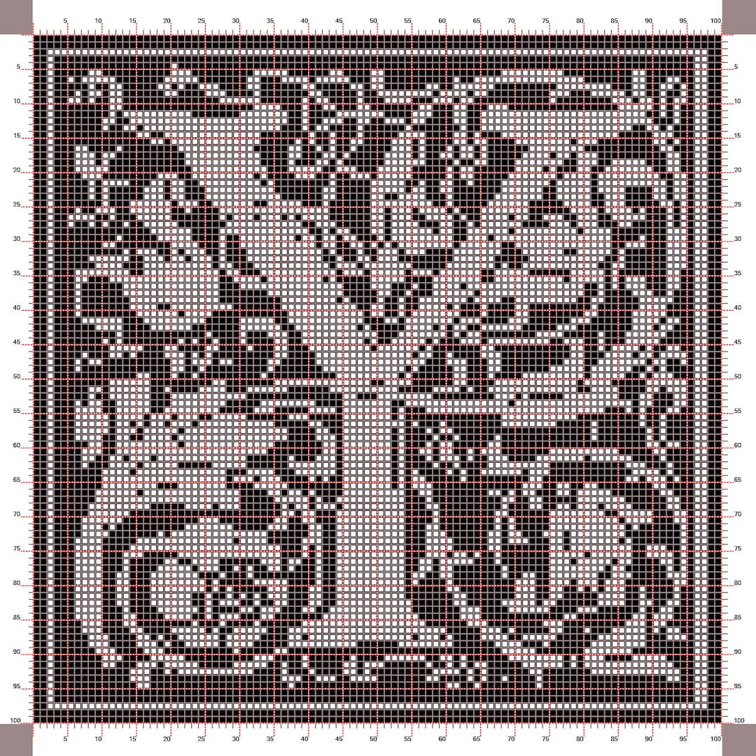 Alphabet - Letter Y, Goudy Classic Style: Crochet/knit Graphgan Blanket ...