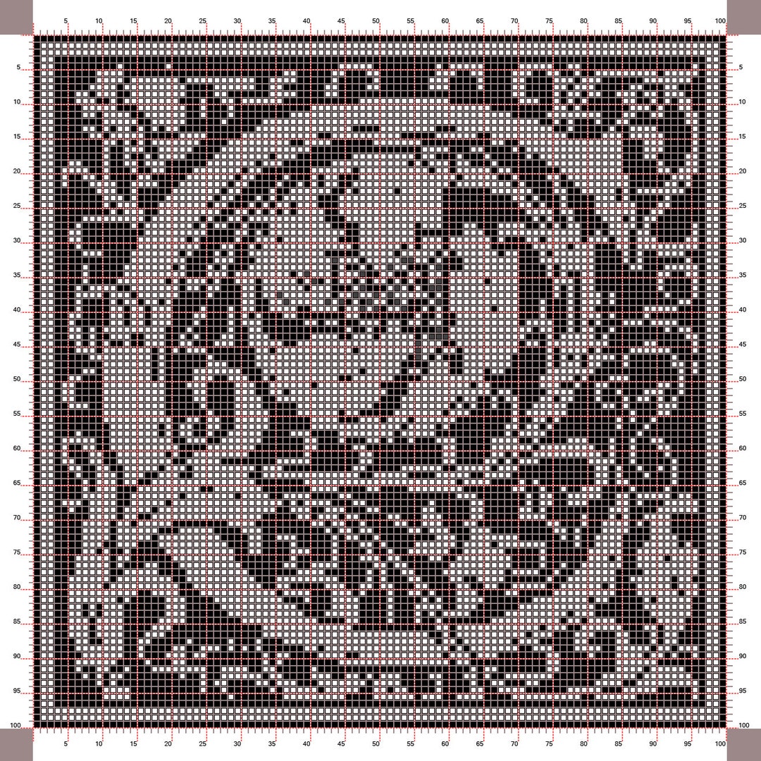 Alphabet - Letter C, Goudy Classic Style: Crochet/knit Graphgan Blanket ...