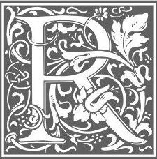 Alphabet - Letter R, Goudy Classic Style: Crochet/knit Graphgan Blanket ...