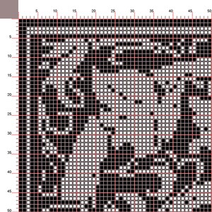 Alphabet - Letter G, Goudy Classic Style: Crochet/knit Graphgan Blanket ...