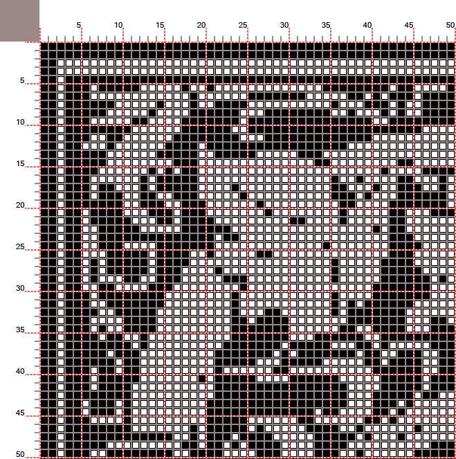 Alphabet Letter G, Goudy Classic Style: Crochet/knit Graphgan Blanket ...