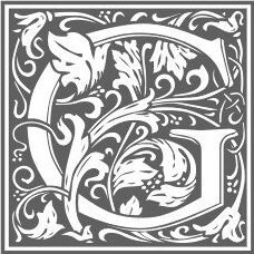 Alphabet Letter G, Goudy Classic Style: Crochet/knit Graphgan Blanket ...