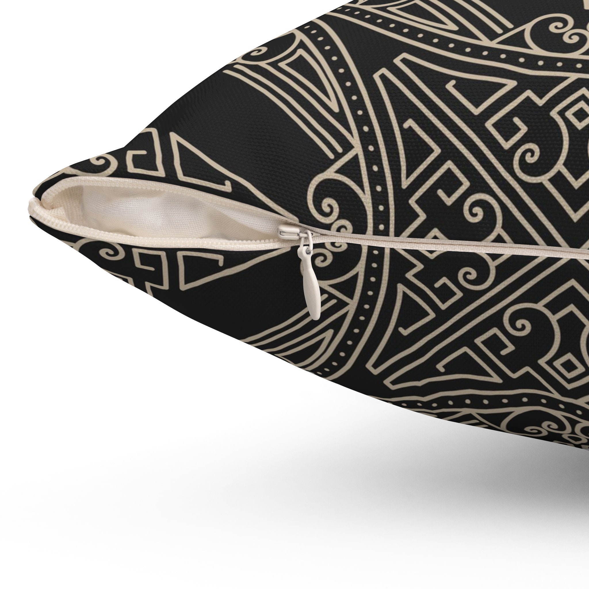 Square Pillow (14") - Zentangle Geometric - Etsy