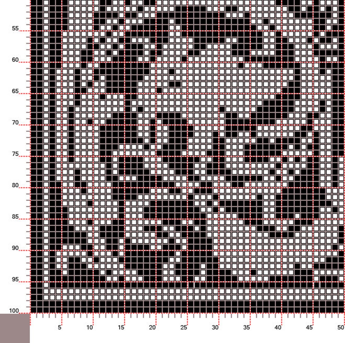 Alphabet - Letter J, Goudy Classic Style: Crochet/knit Graphgan Blanket ...