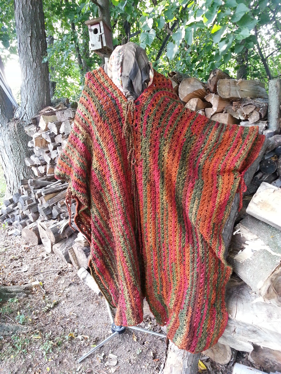 Crochet "cross Stitch" Cape: Digital Pattern, Pdf Download, Instant ...