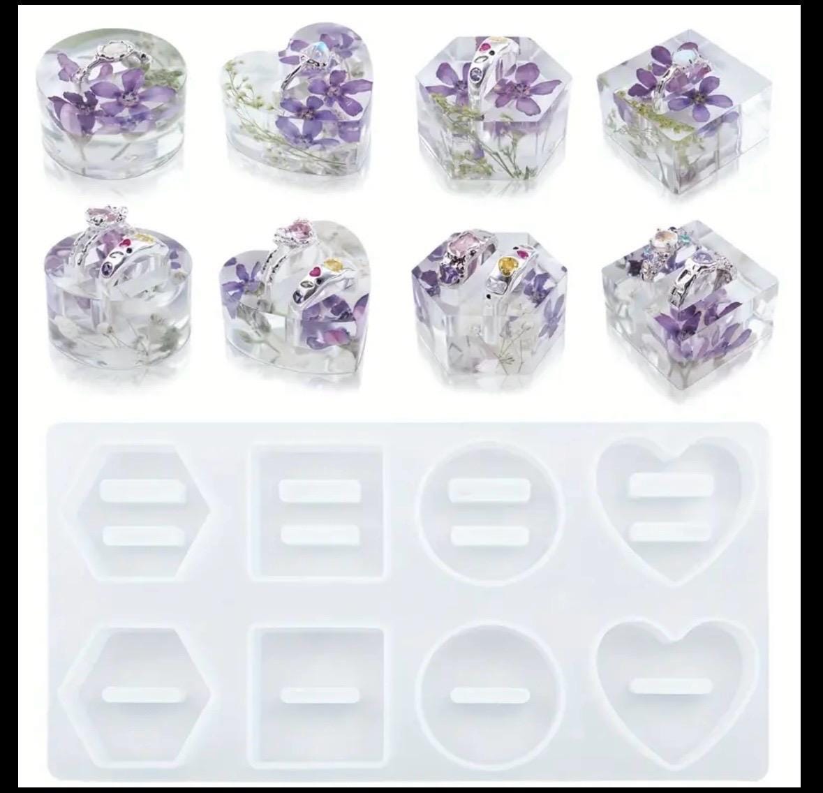 Custom Resin Wedding/nikkah Plaque/tray, Real Flowers, Wedding Gift ...