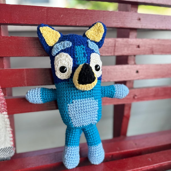 Bluey Crochet Pattern - Etsy