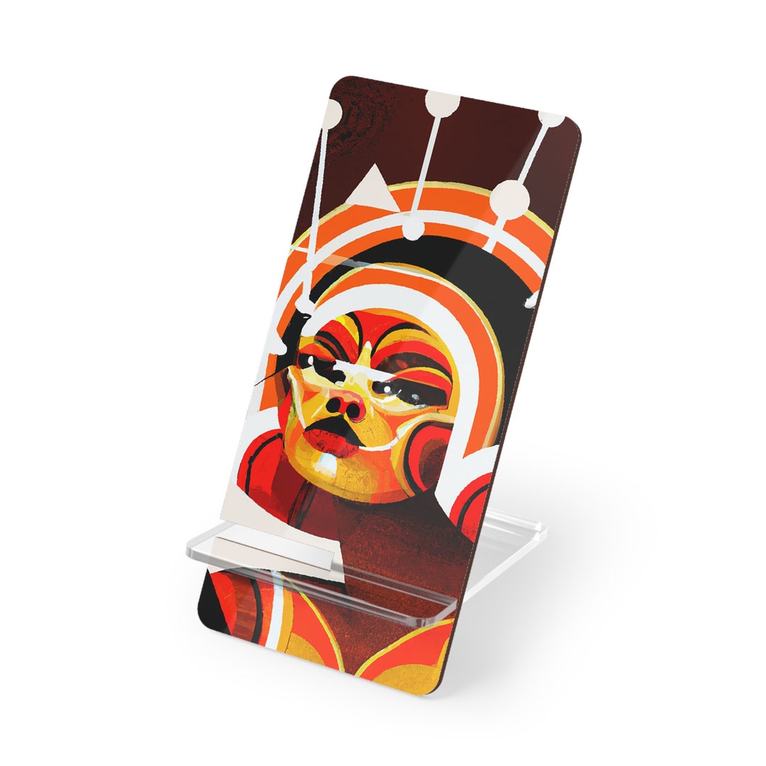 African Sun Goddess Phone Stand - Etsy