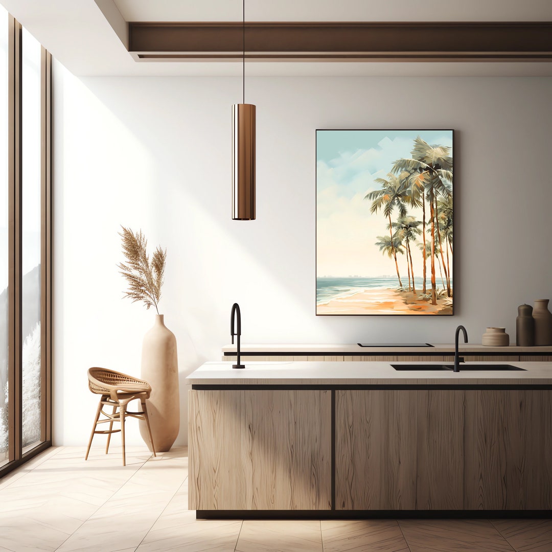 Palm Beach Art Print Sketched Palm Beach Drawing Palm Beach Wall Art ...