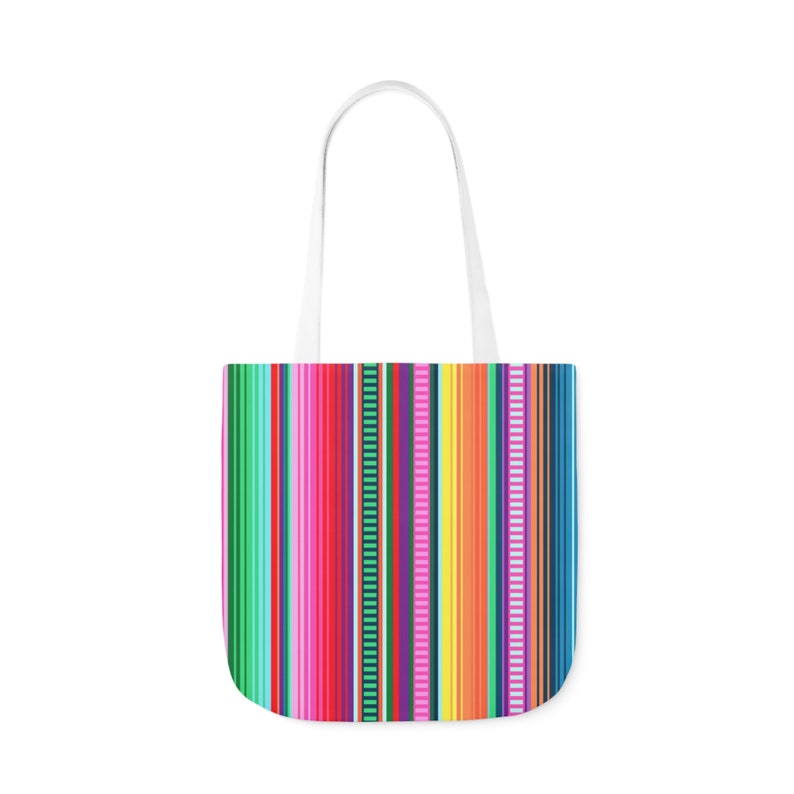 Mexican Serape Polyester Canvas Tote Bag AOP - Etsy