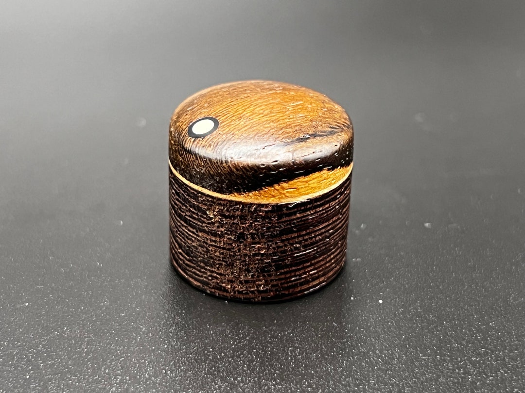 Ziricote and Wenge Guitar Knobs W/ Luminlay price is per Knob - Etsy