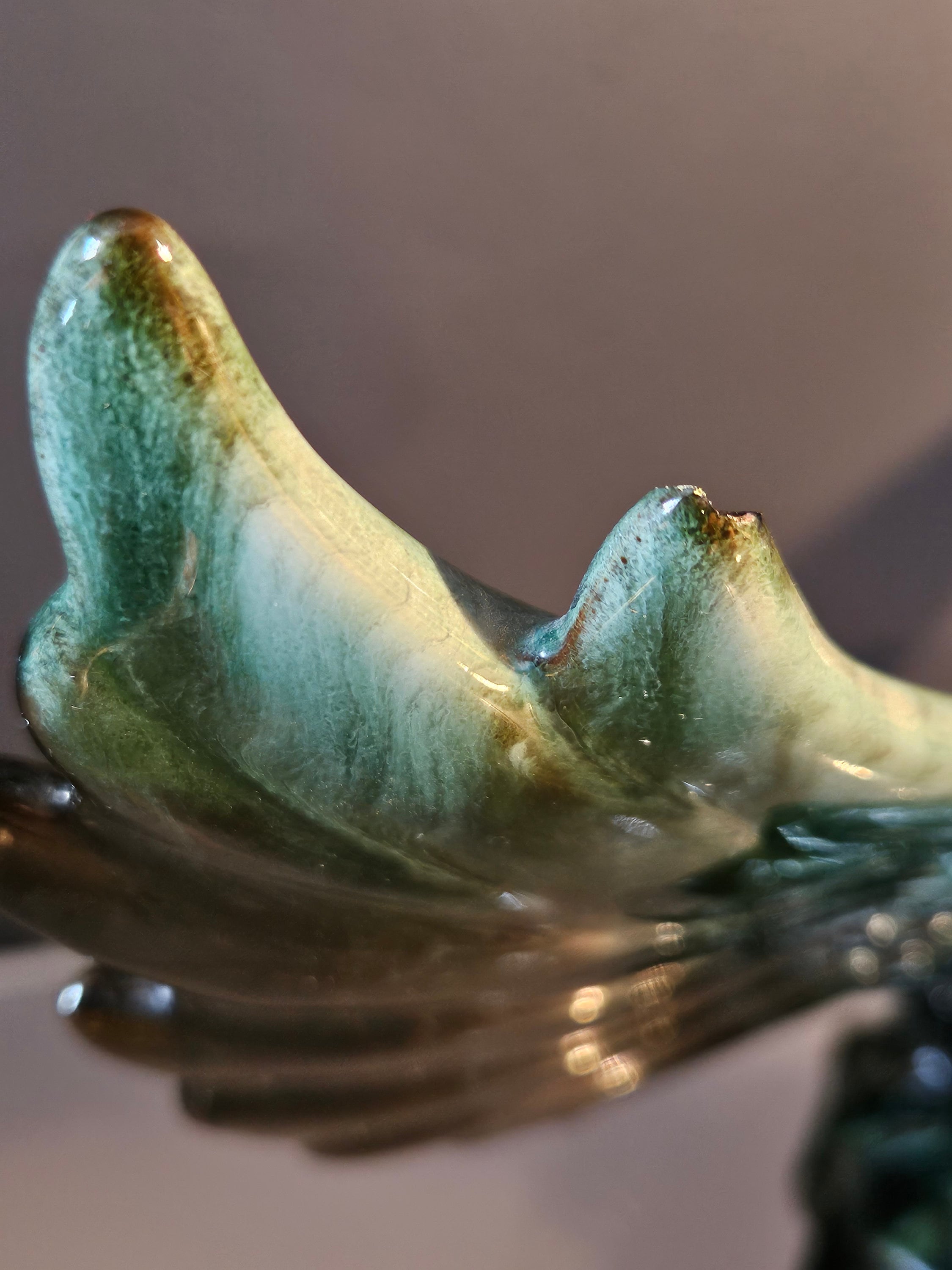 Blue Mountain Pottery Bald Eagle Green Glaze - Etsy