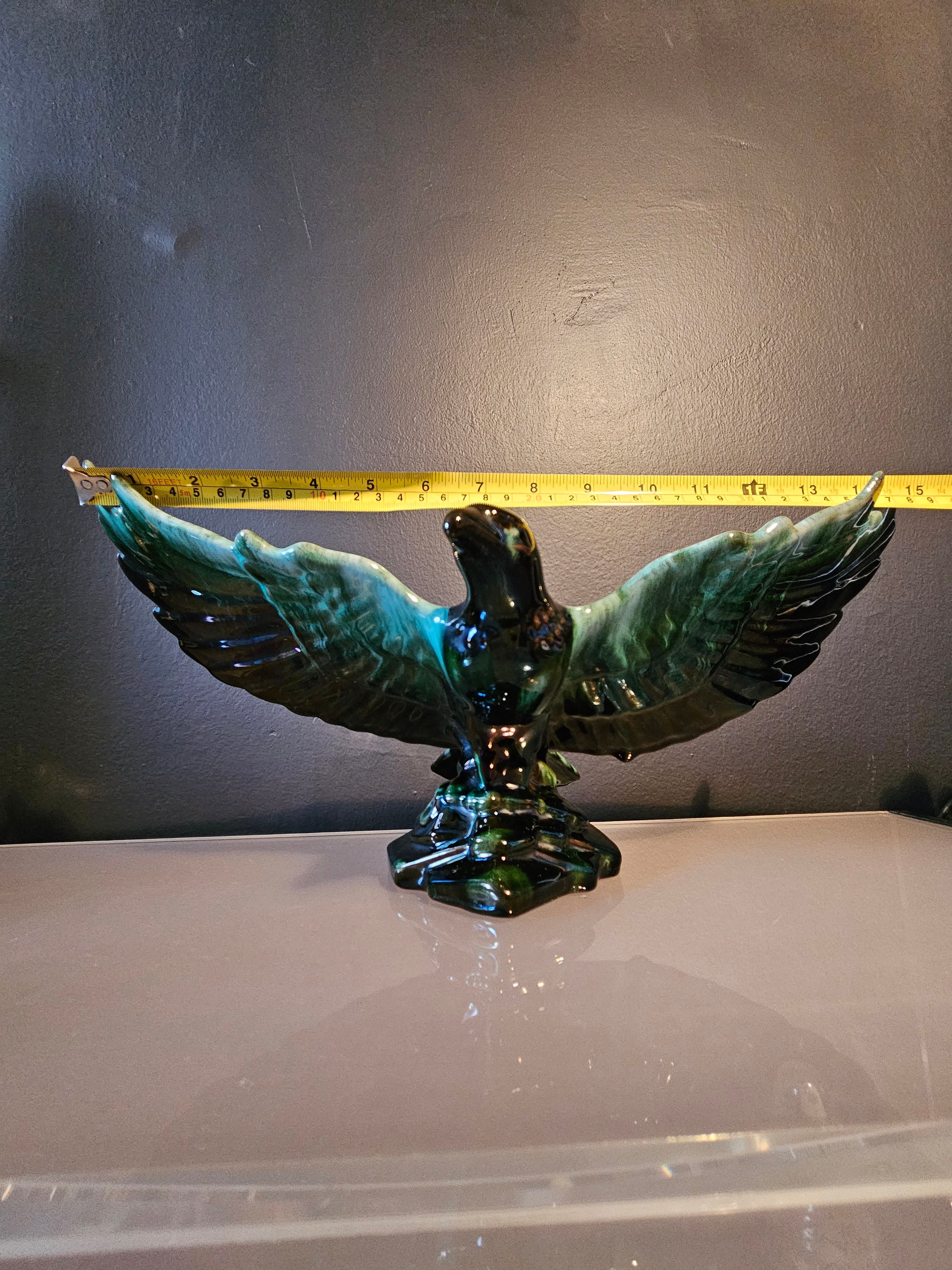 Blue Mountain Pottery Bald Eagle Green Glaze - Etsy