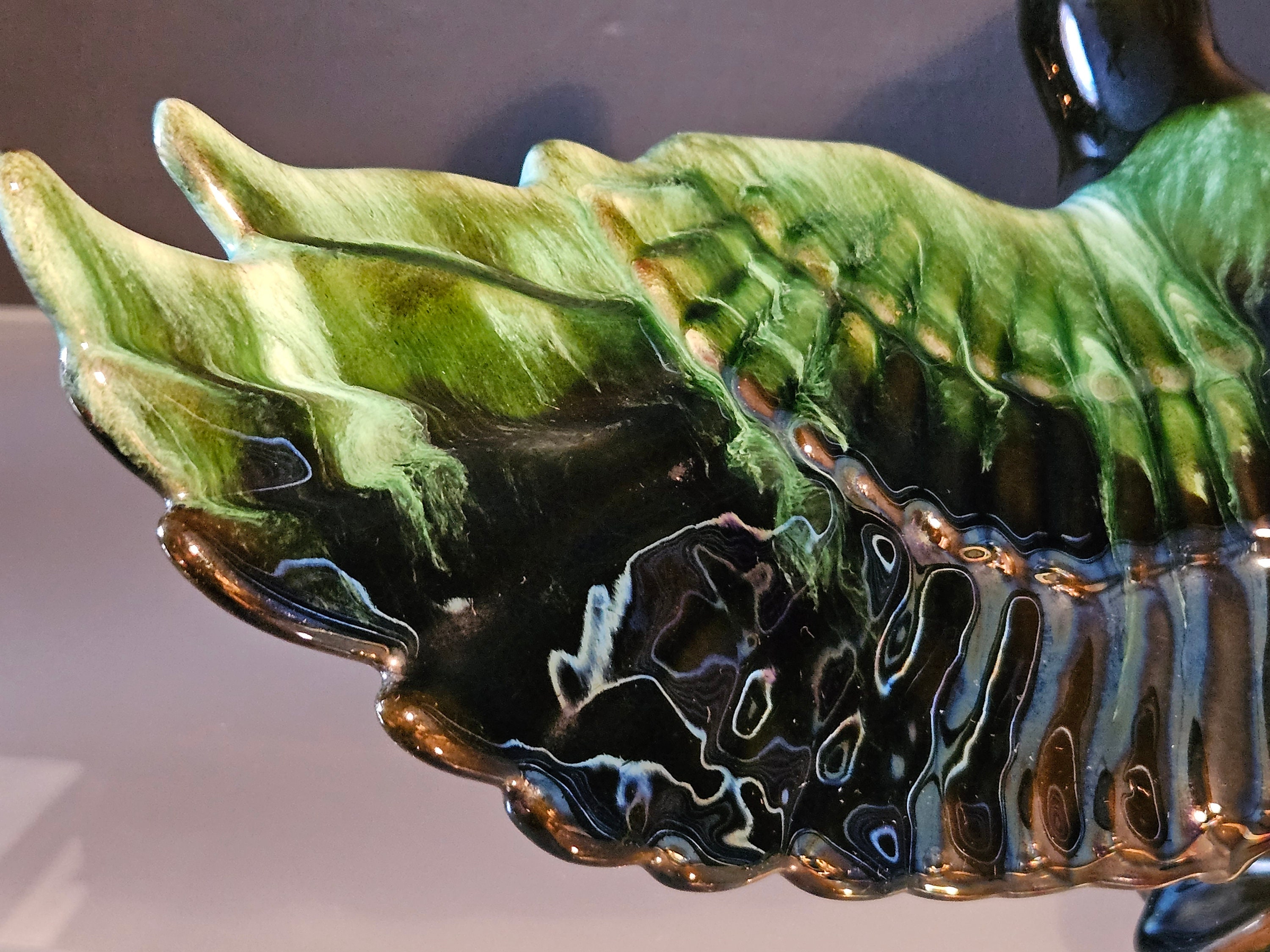 Blue Mountain Pottery Bald Eagle Green Glaze - Etsy