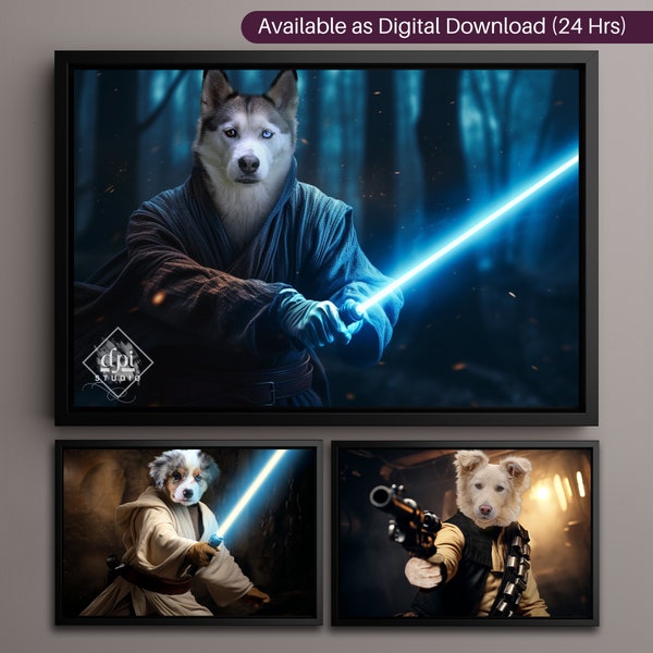 Luke Skywalker Dog - Etsy