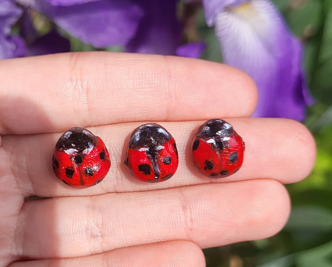 Ladybug Beads - Etsy