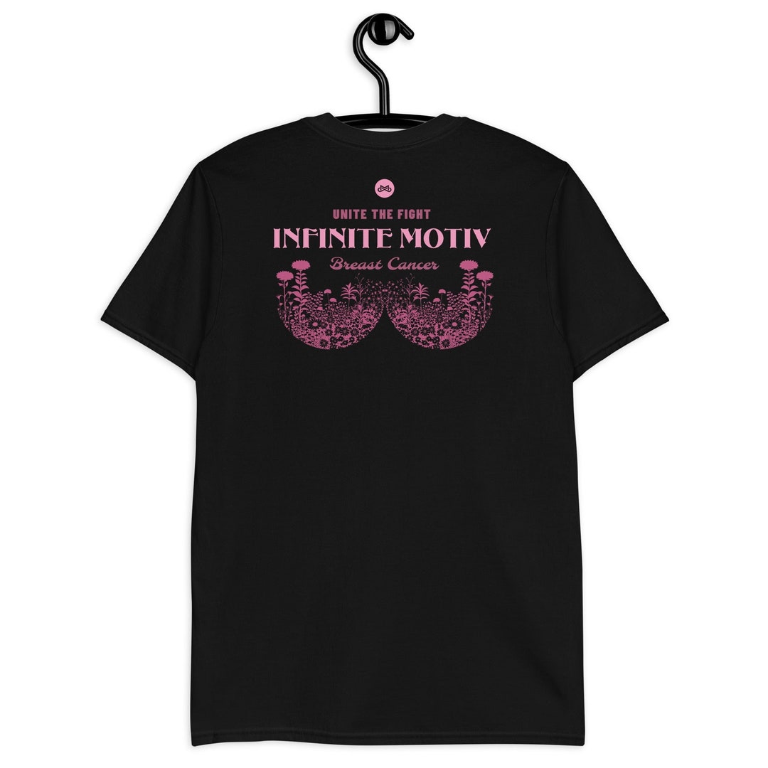 Bloom With Hope: Fight Breast Cancer Floral T-shirt, Cancer Awareness ...