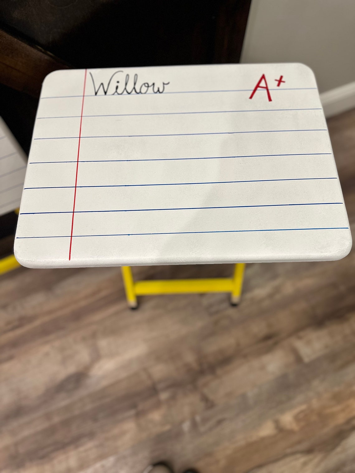 Personalized Folding Homework Table - Etsy