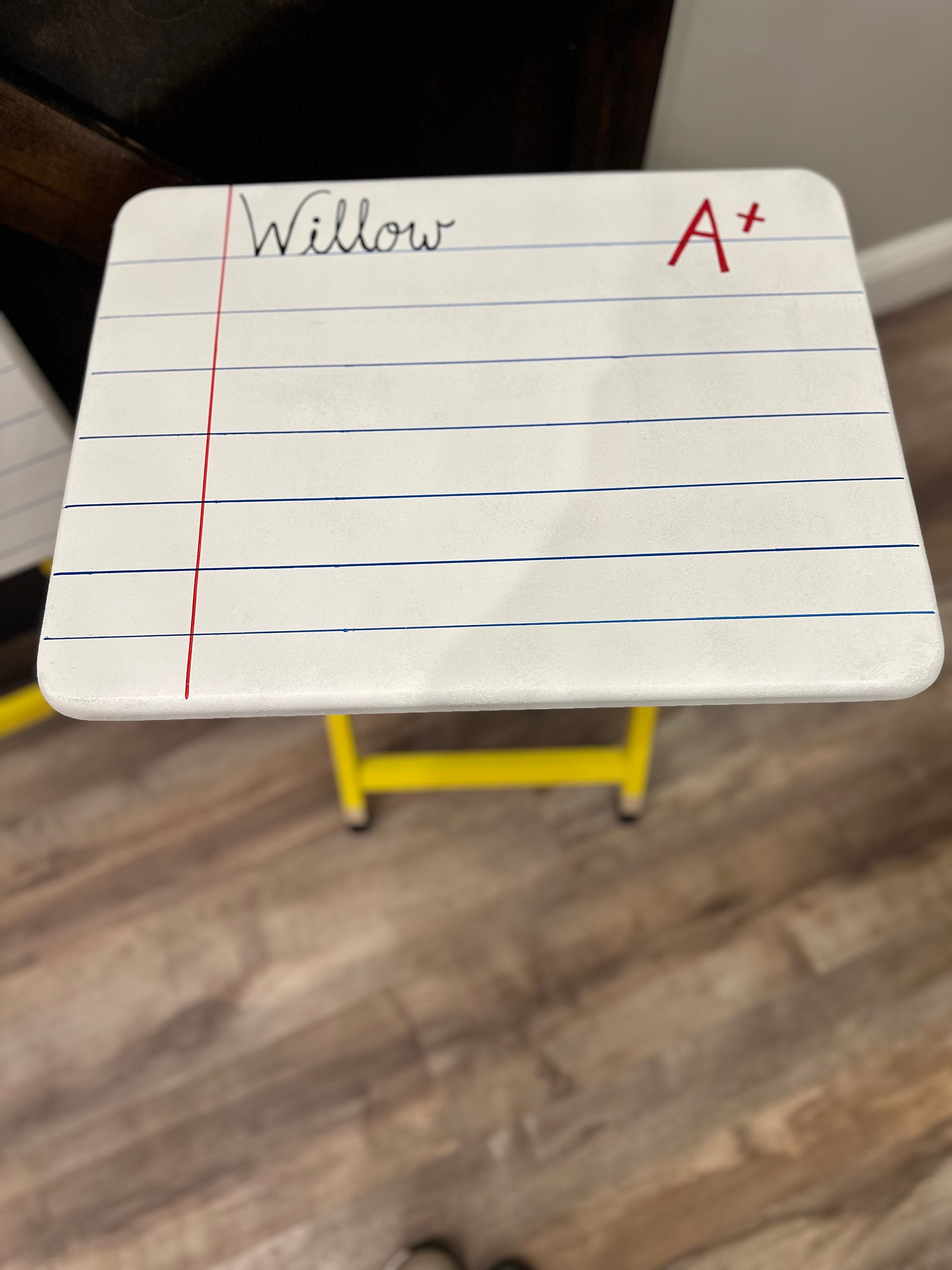 Personalized Folding Homework Table - Etsy