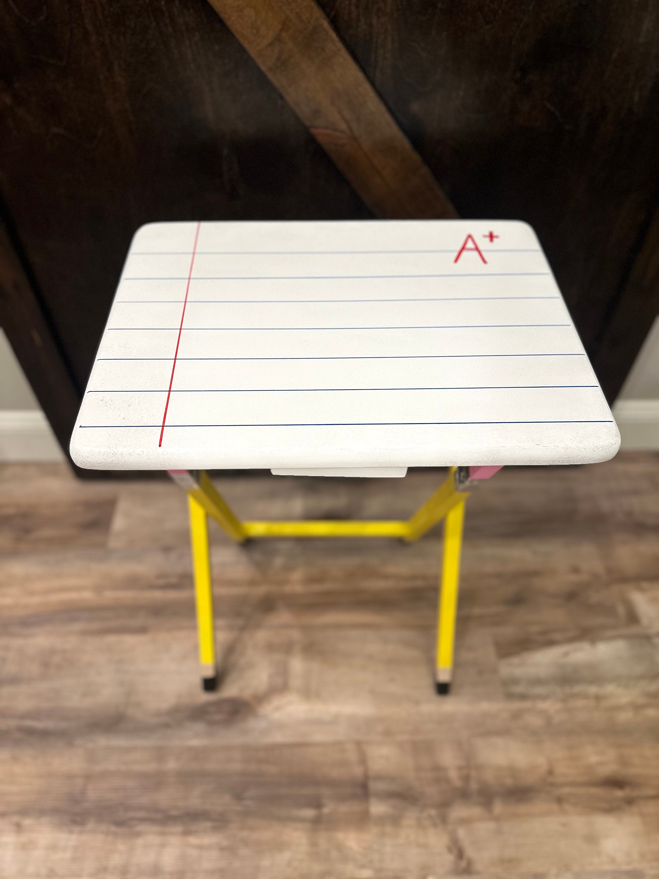 Personalized Folding Homework Table - Etsy
