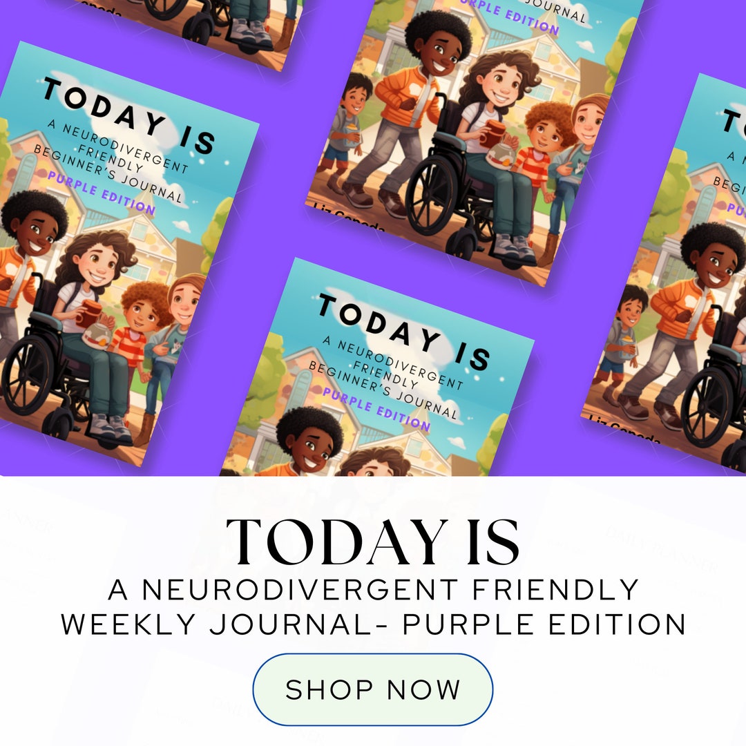 Neurodivergent Journal: Printable/colorable 7 Day Journal for Kids ...